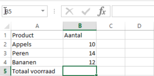 Getallen optellen met de SOM functie - Succes met Excel leren